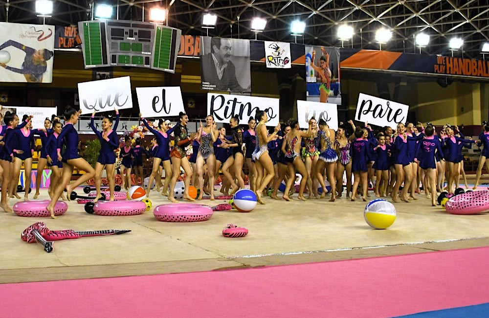 Exhibición de gran nivel en el feudo del Club Ritmo