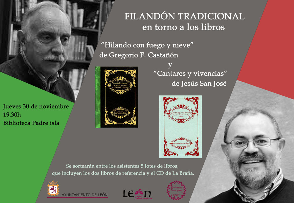 Jesús San José y Gregorio Fernández Castañón participan en un filandón ...