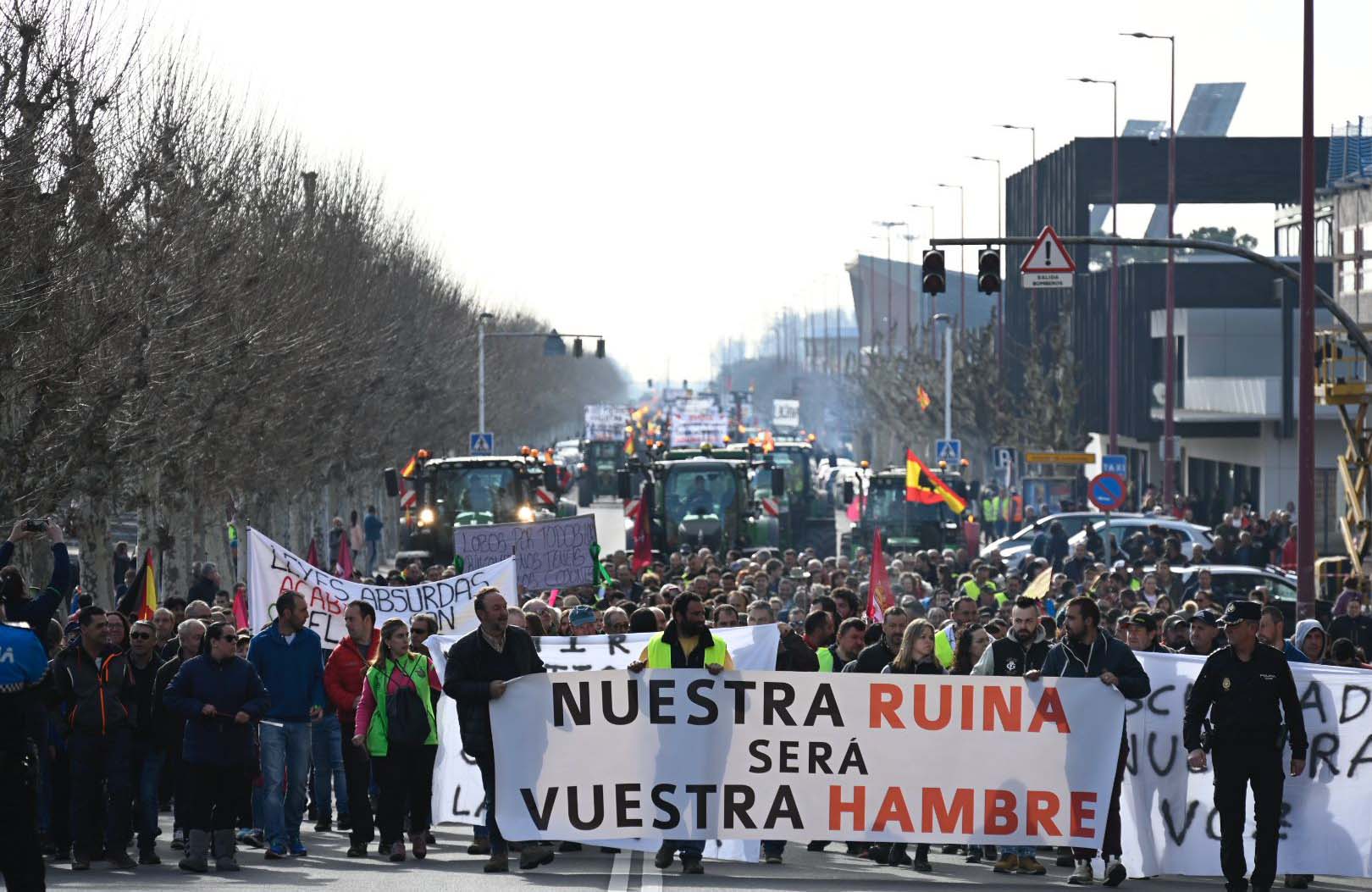 Huelga de agricultores. ¿Cómo afecta al trabajo en España?
